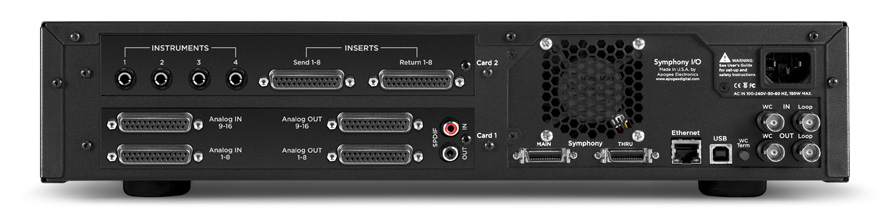 Interface de audio usb Apogee Symphony I/O 16X16+8MP Interface de audio usb Apogee Symphony I/O 16X16+8MP