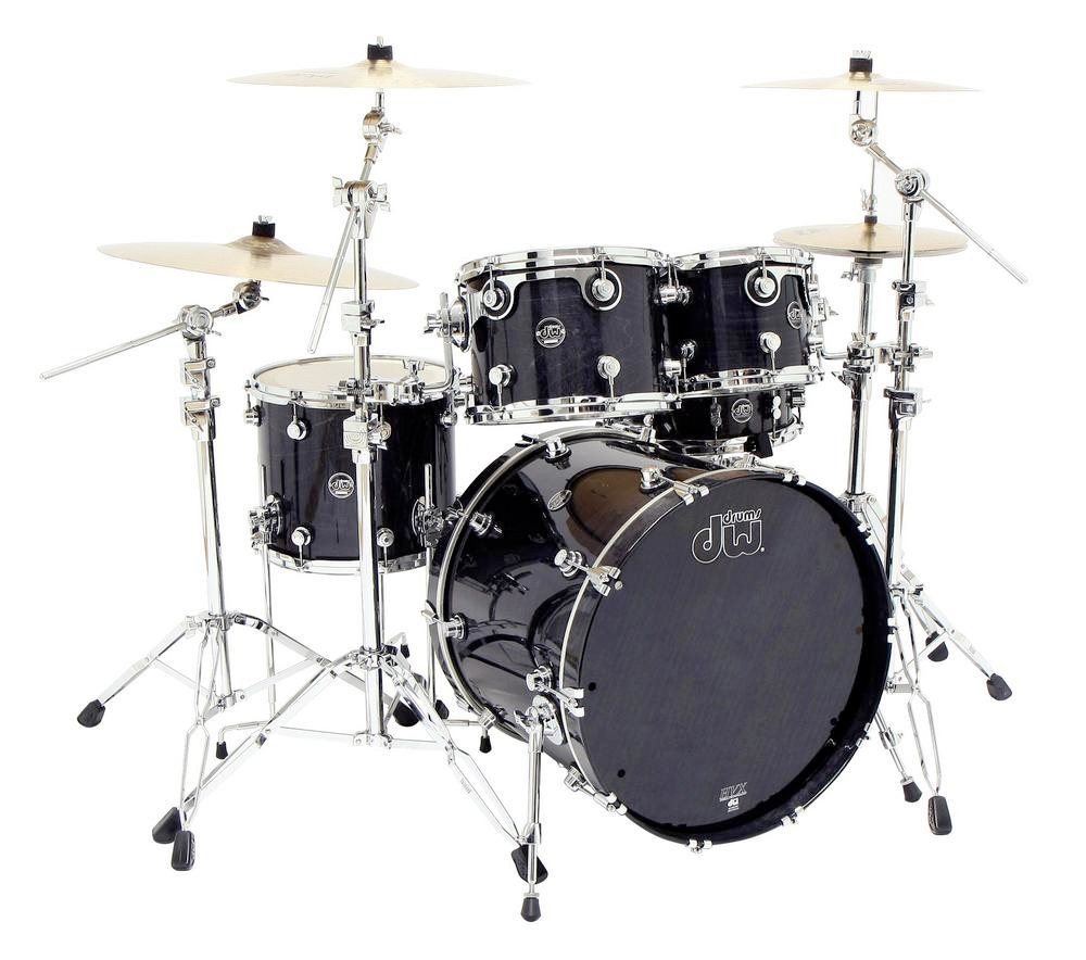 Batería acústica fusion Dw Performance Set Standard - 4 piezas - ebony ...