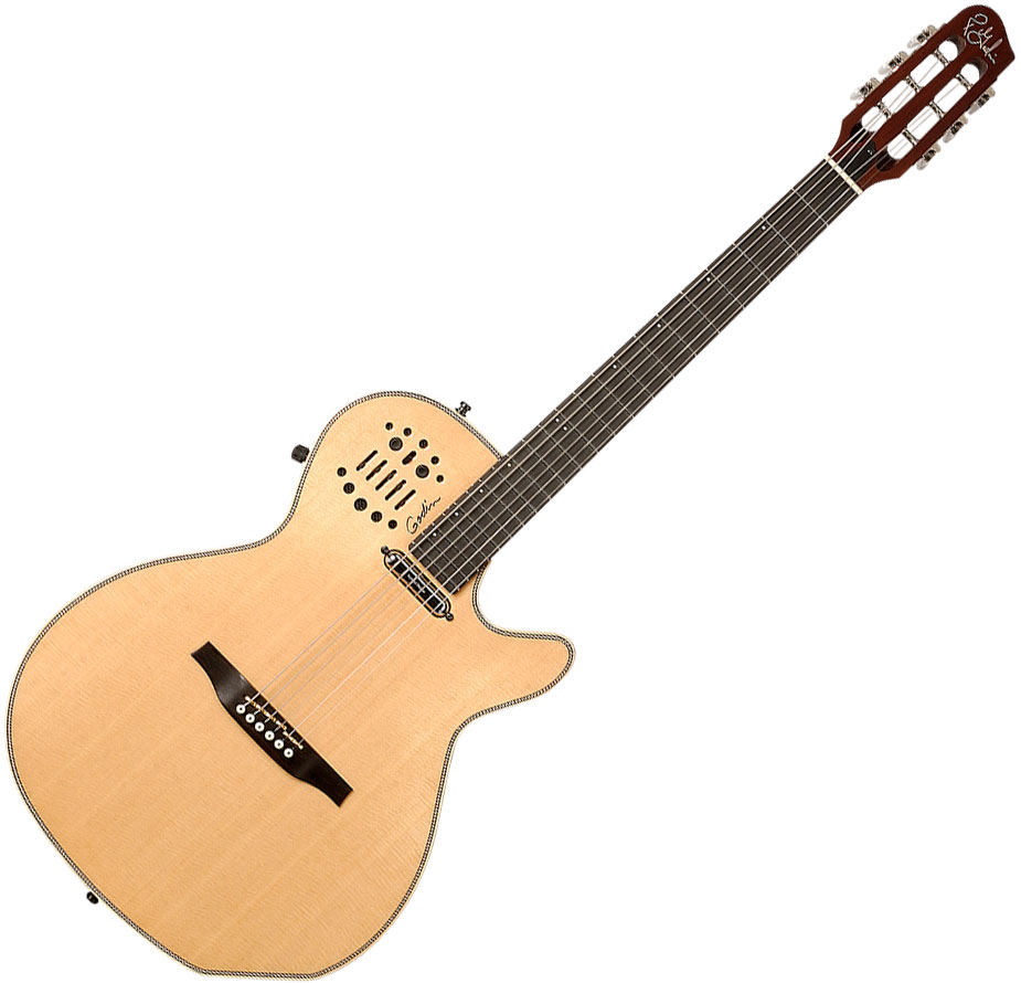Guitarra acústica & electro Godin Multiac Steel Spectrum SA +bag - natural