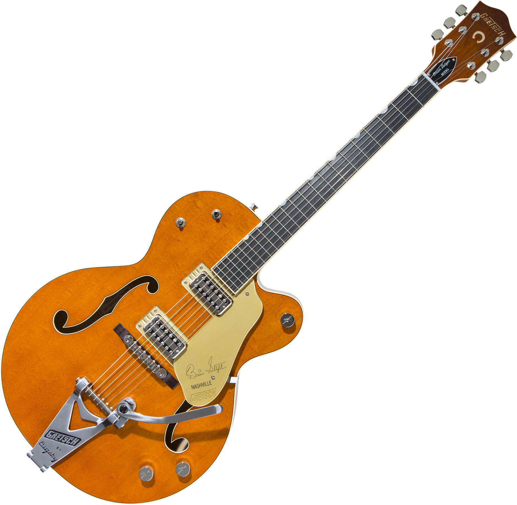 Guitarra eléctrica semi caja Gretsch Brian Setzer G6120T-BSSMK ...