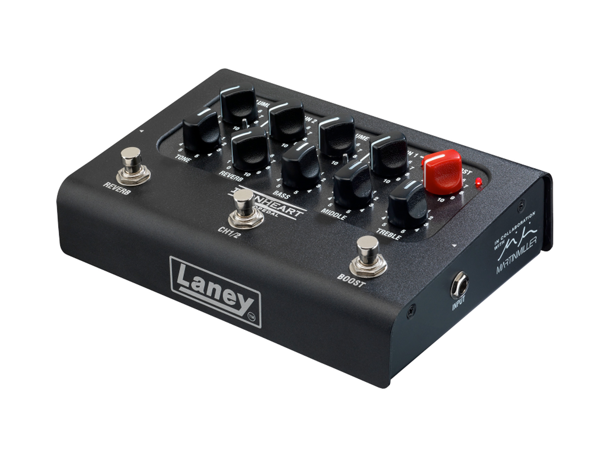 Laney Amp Laney Martin Miller Ironheart LOUDPEDAL Preamp / DI 60-Watt ...