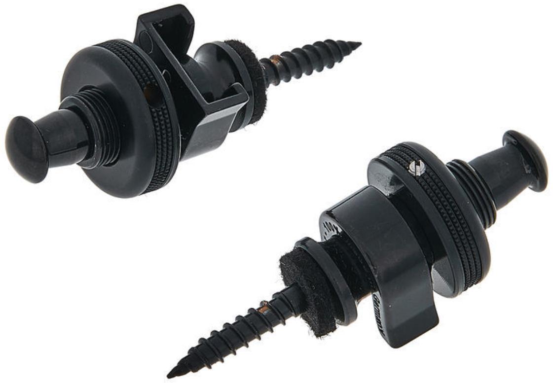 Strap lock Schaller S-Locks Pair - Black