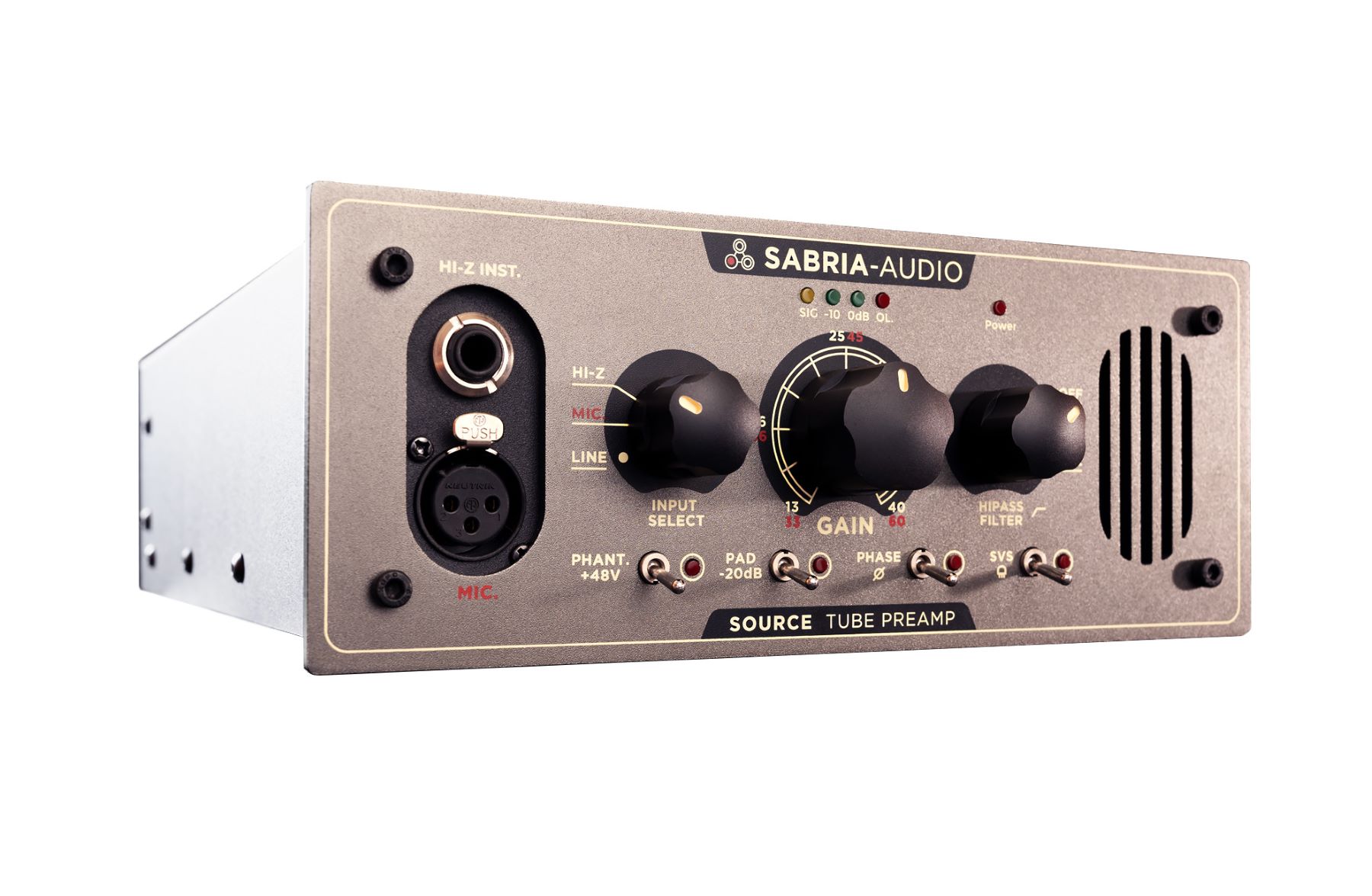Sabria audio Source Tube Preamp Preamplificador