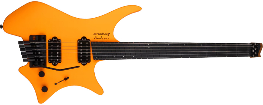 Strandberg Boden Standard NX 6 Tremolo - neon orange satin Multi-scale ...